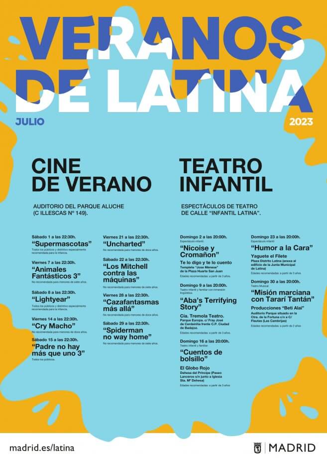 Cines de verano en Madrid | Guía del ocio