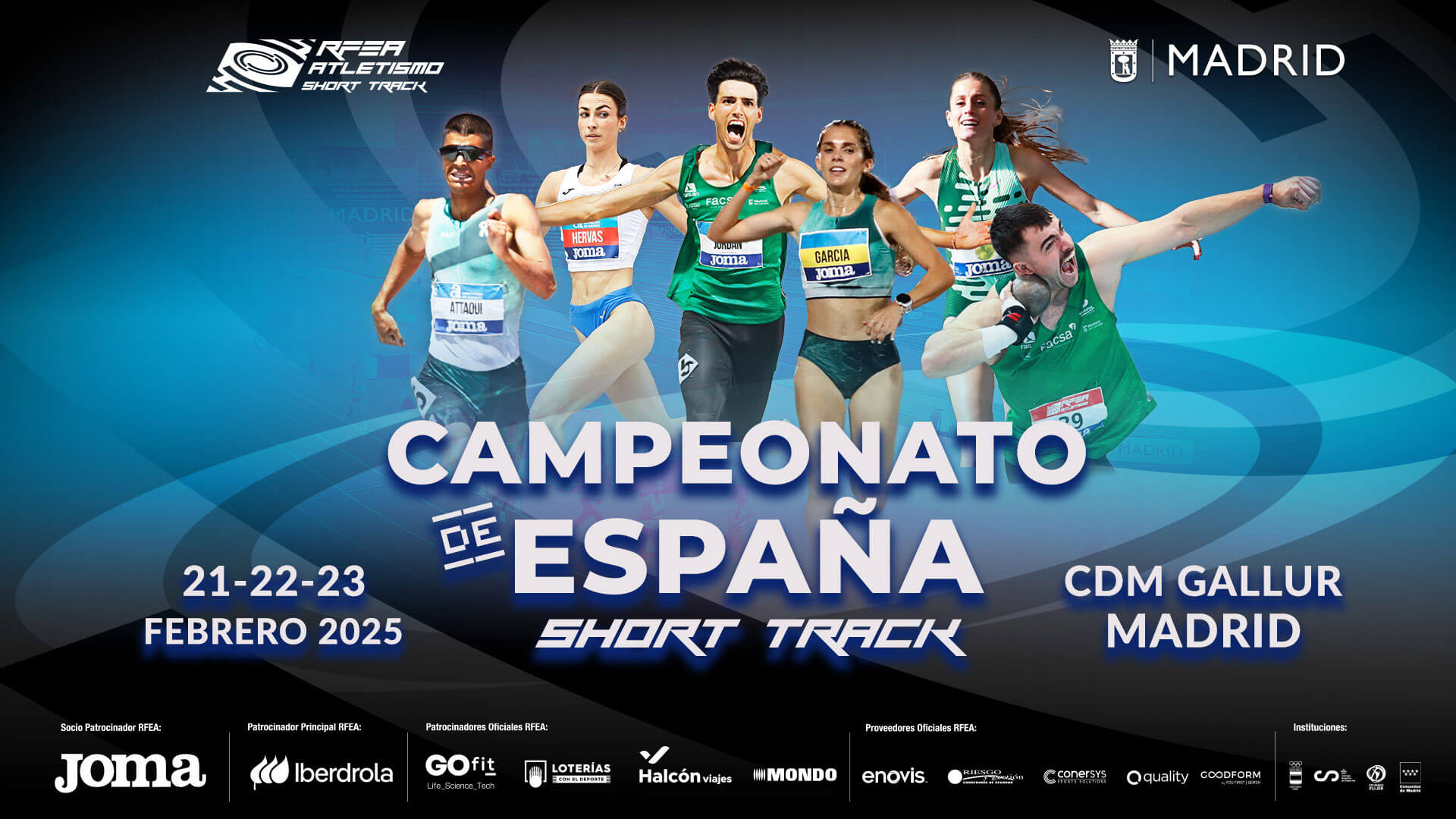 Campeonato de España Absoluto de Atletismo en Pista Corta 2025 | Madrid ...
