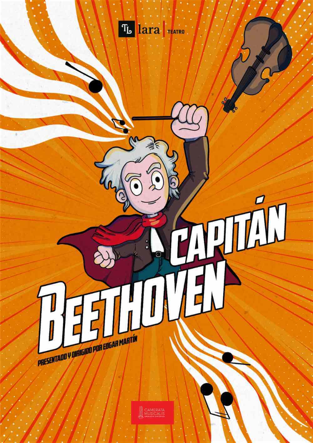 Capitán Beethoveen, concierto teatralizado para los más pequeños ...